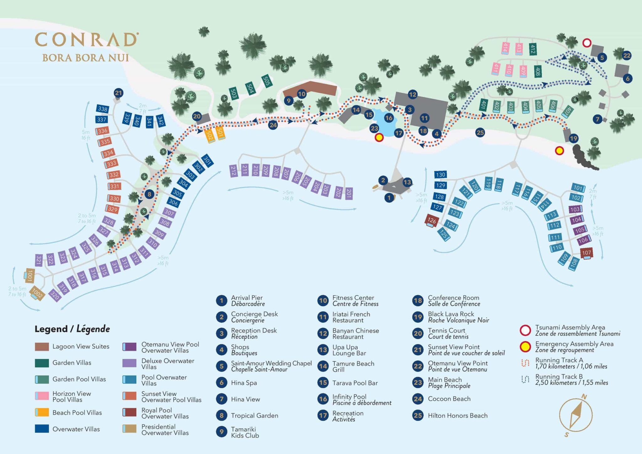 Conrad Bora Bora : Explore the resort with me!