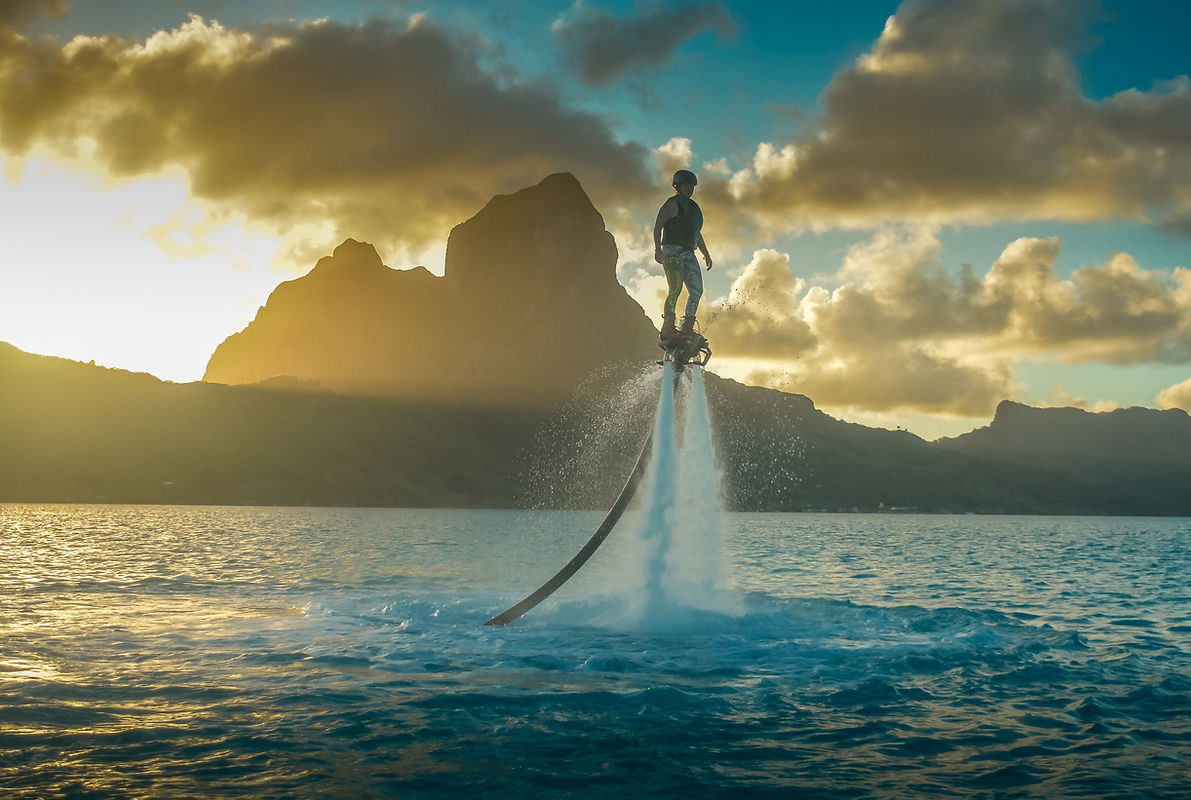 I tried for you : Flyboarding in Bora Bora